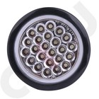 4x 4" Round Stop Turn Tail Brake Lights for Kenworth Peterbilt R&W 24V ...