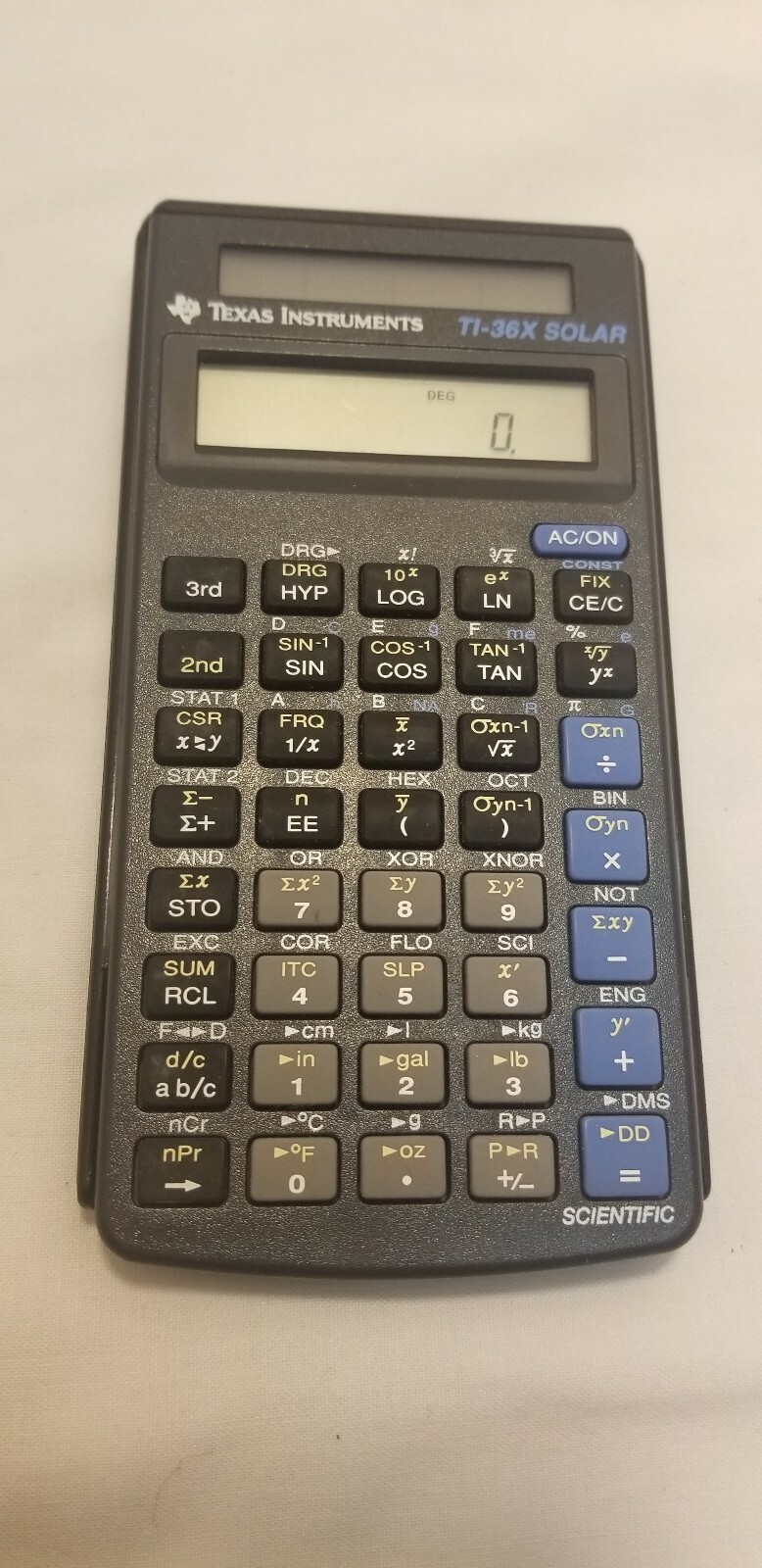 Texas Instruments Ti-36X Solar Scientific Calculator works | eBay