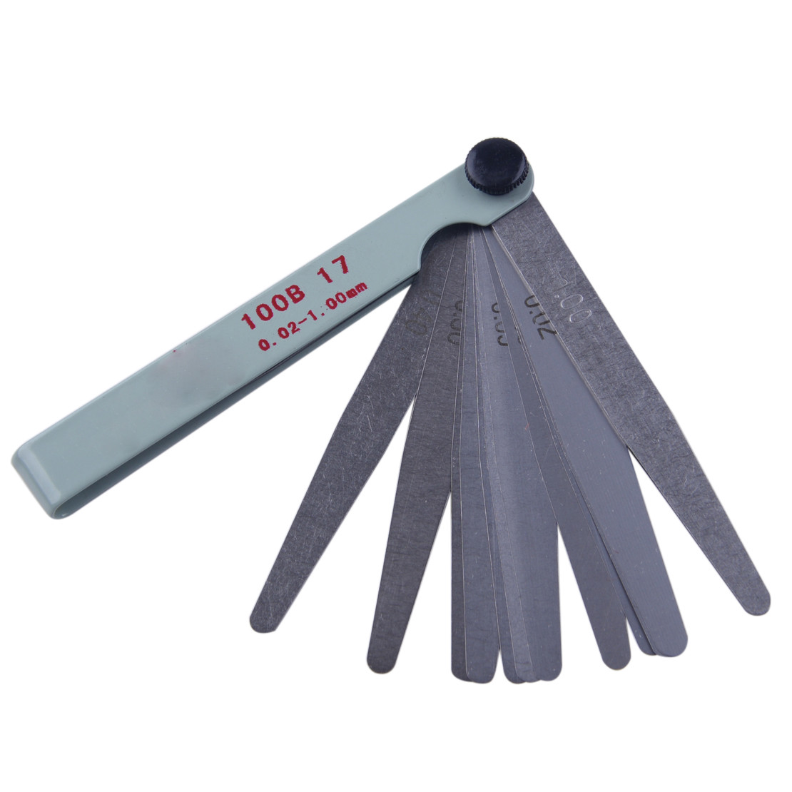0.02-1mm 17 Feeler Thickness Measure Gauge For Motorcycle Valve ...