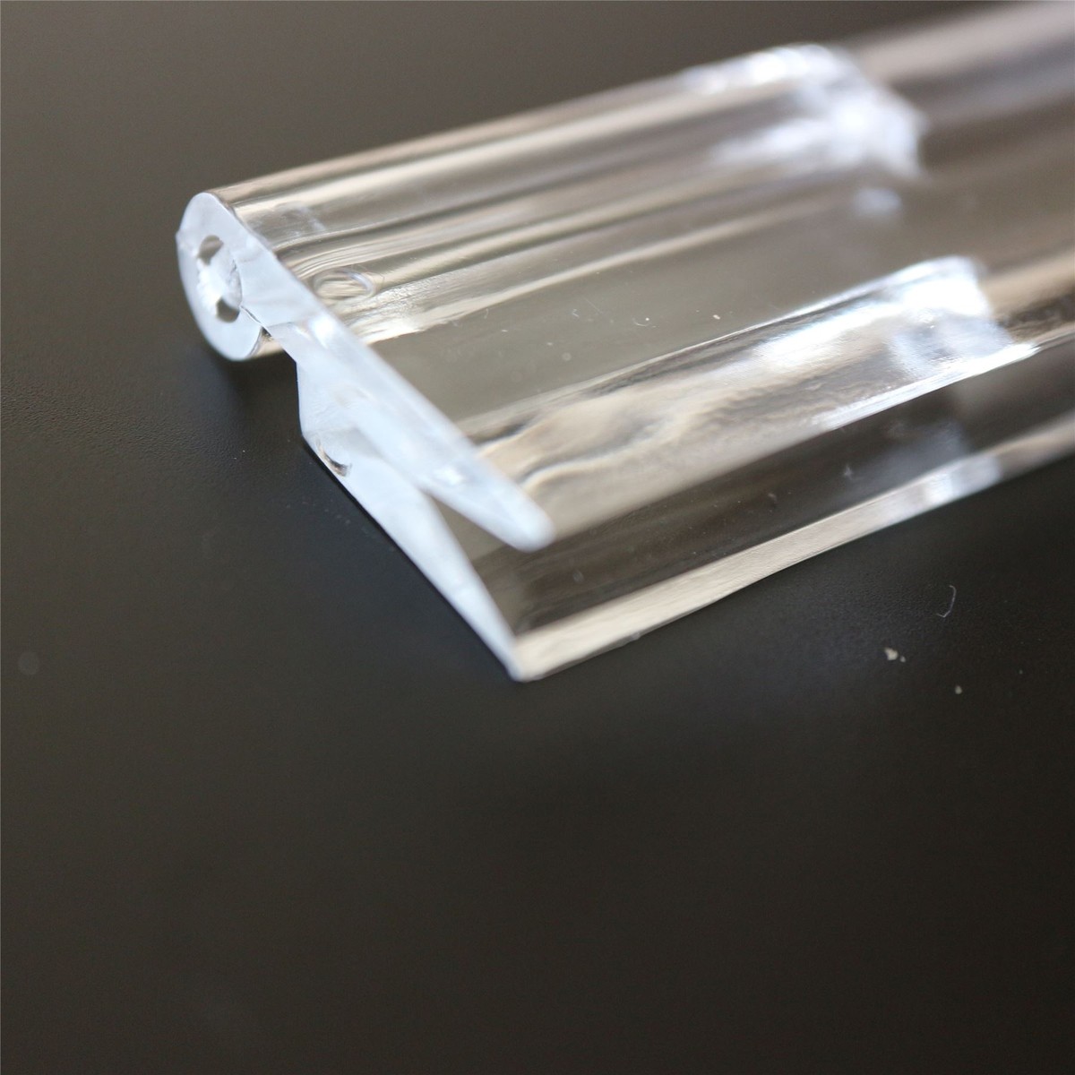 Plastic Piano Hinge Black, White & Clear Acrylic Plastic Piano