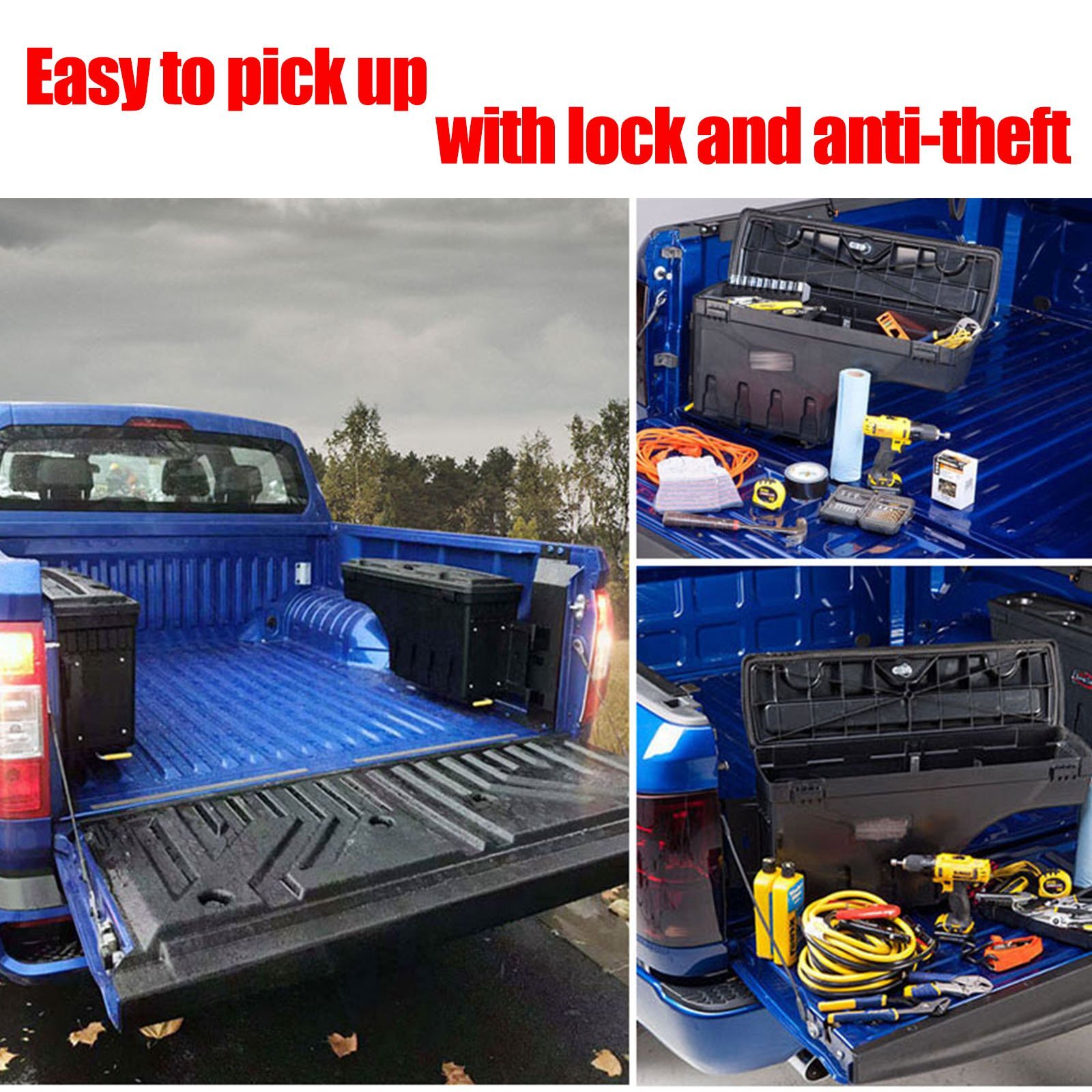 Swing Case Truck Bed Storage Box For 2019+ Chevy/GMC Silverado/Sierra ...
