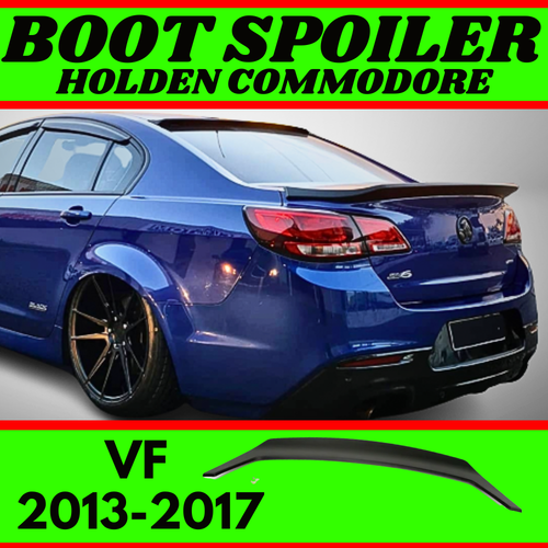 Boot Spoiler For VF S1 S2 SV6 SS V Evoke HSV Holden Commodore Ducktail ...