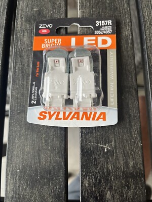 Sylvania 3157R Red LED Bulbs Set. BRAND NEW | eBay
