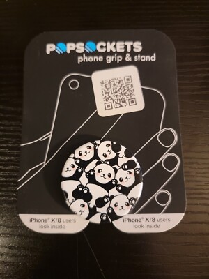 Authentic PopSockets 🐼 Panda 🐼 Cute PopSocket Pop Socket Phone Grip ...