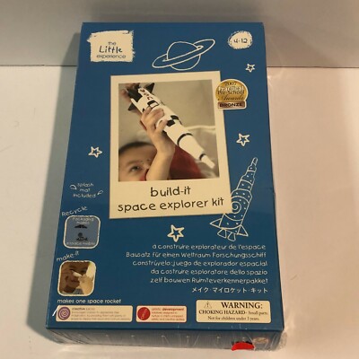 The Little Experience Build It Space Explorer Kit Rocket Ship Space ...