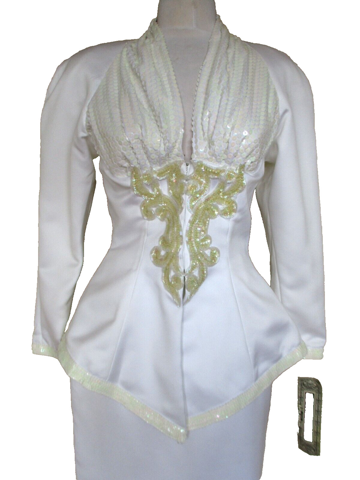 Vintage Karen Okada David Howard Suit Small Women Whi… - Gem