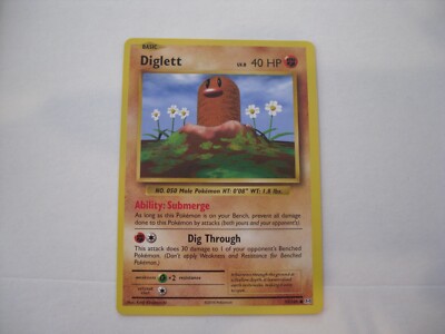 Diglett #55/108 XY Evolutions Common Pokemon Card | eBay
