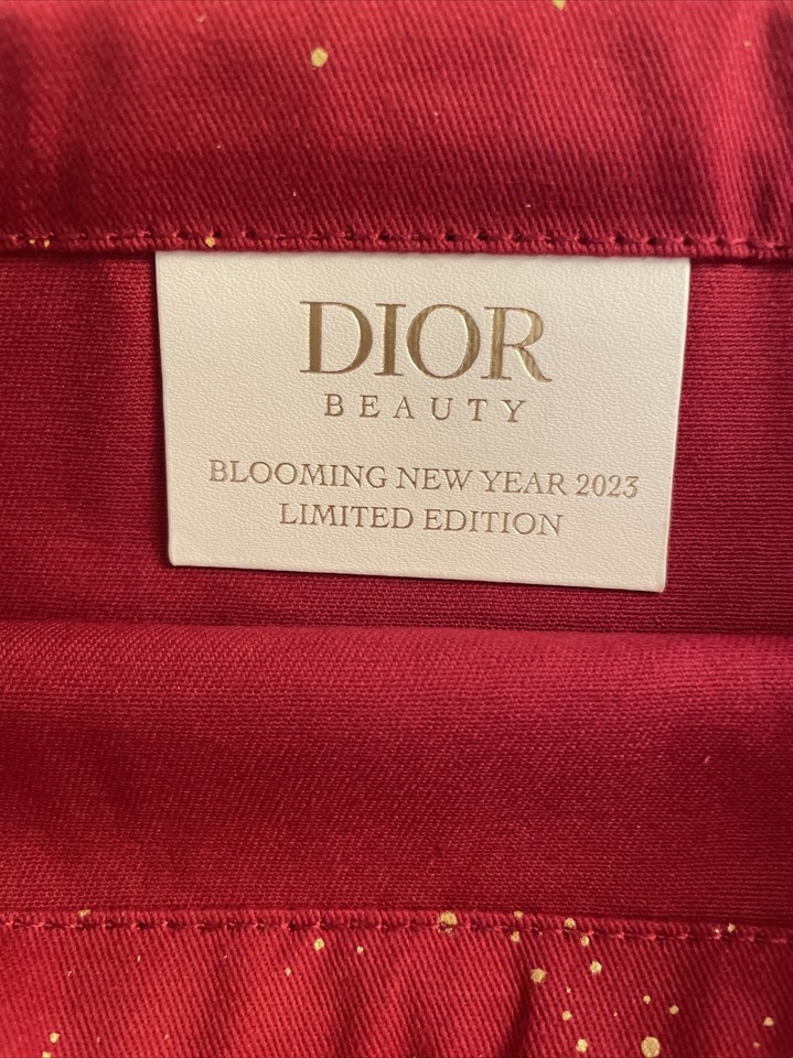Christian Dior Constellations Red 2023 Chinese Lunar New Year drawstring Bag | eBay