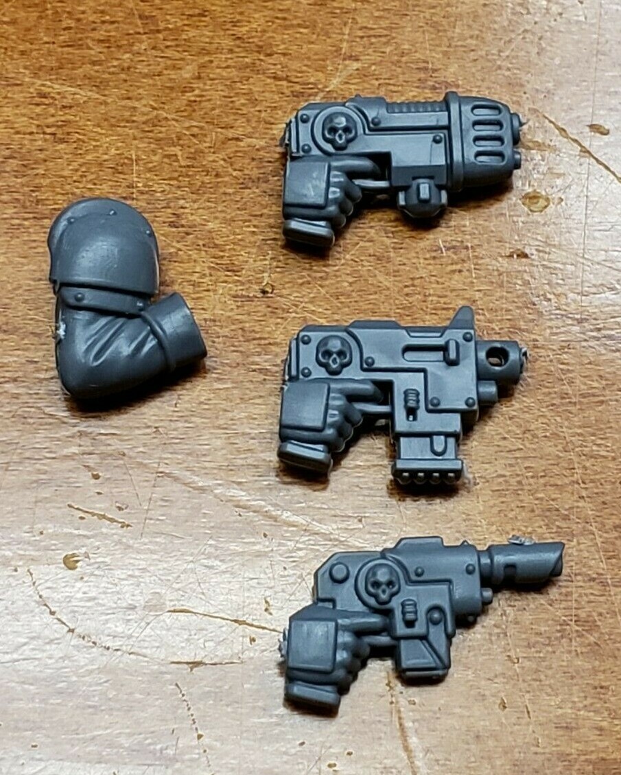 Warhammer 40k Kill Team Bits Krieg Veteran Guardsmen Plasma Bolt Las ...
