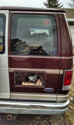 REAR DOOR - 2000 FORD E-150 E150 - RIGHT / PASSENGERS Side - | eBay