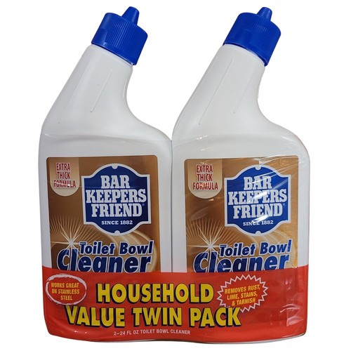 Bar Keepers Friend Toilet Bowl Cleaner 24oz Twin Pack 2 Bottles | eBay
