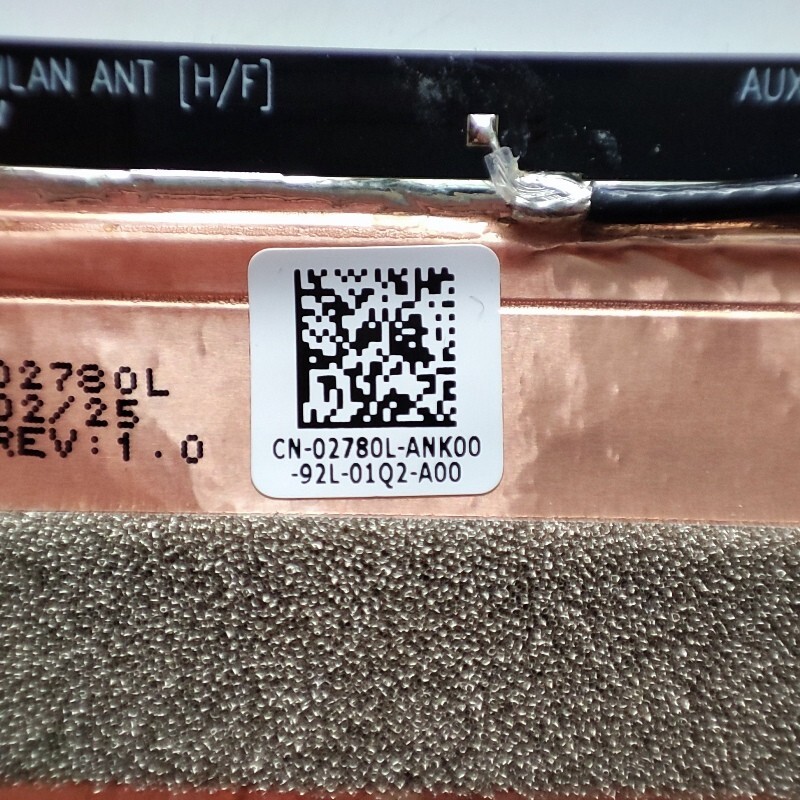 New 02780L for Dell Alienware Area ALWA 51m Wireless WiFi Aiginal ...