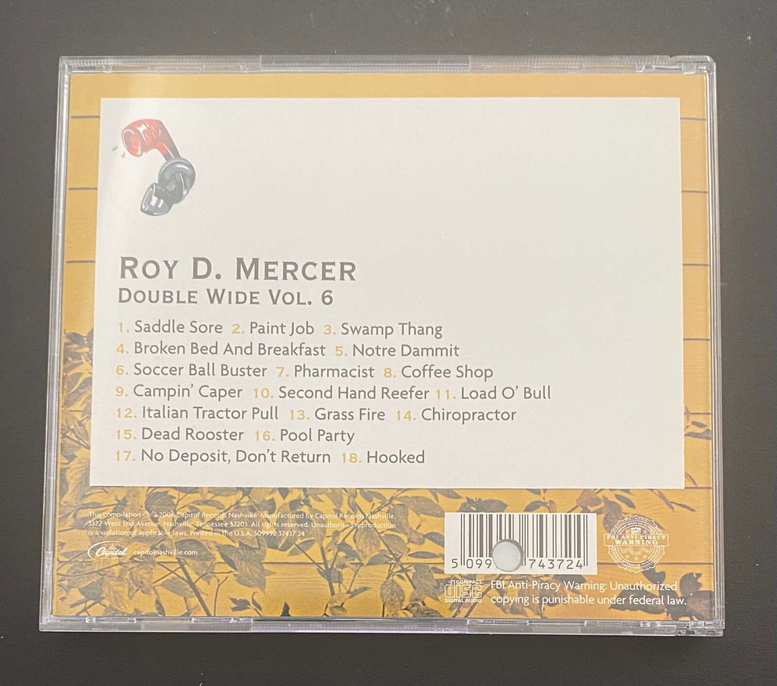 Double Wide, Vol. 6 by Roy D. Mercer (CD, Sep-2008, EMI Music ...