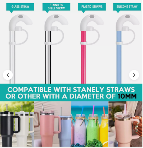 Straw Cover Caps - 10 mm straws - Fits 30 & 40 oz up to 60% discounts ...