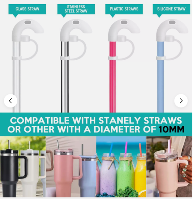 Straw Cover Caps - 10 mm straws - Fits 30 & 40 oz up to 60% discounts ...