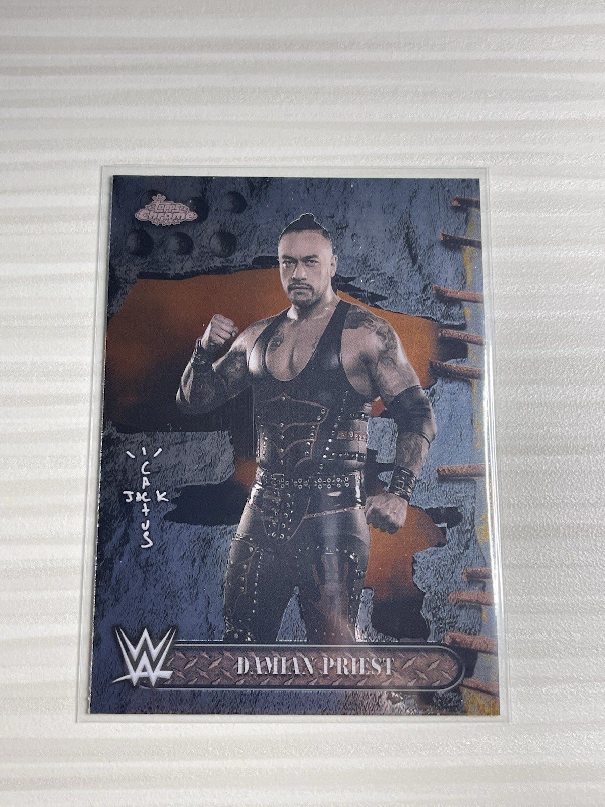 2025 Topps Chrome WWE x Cactus Jack #94 Damian Priest | eBay