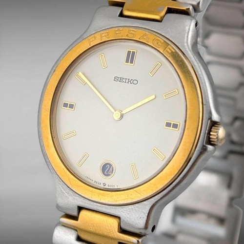 Working New Battery Seiko Presage 9539 6000 Combination Color | eBay