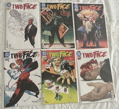 TWO FACE #1-6 COMPLETE SET CHRISTIAN WARD DC 2025 NM BATMAN | eBay
