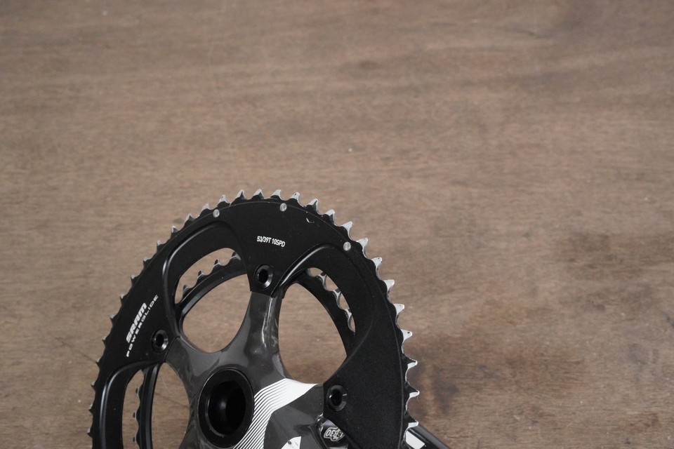 172.5mm 53/39T BB30 SRAM Force 10 Speed Carbon Road Crankset | eBay