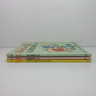 Lot of 3 Walt Disney Fun To Read + Fun To Learn Library Hardcover Books ...