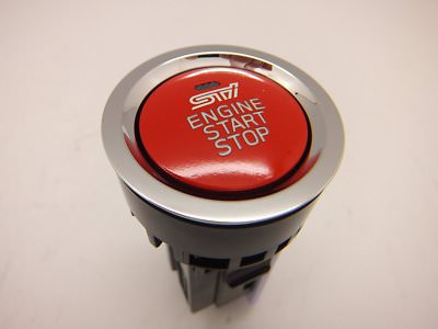 SUBARU STI OEM ENGINE START STOP PUSH RED IGNITION BUTTON FOR WRX ...