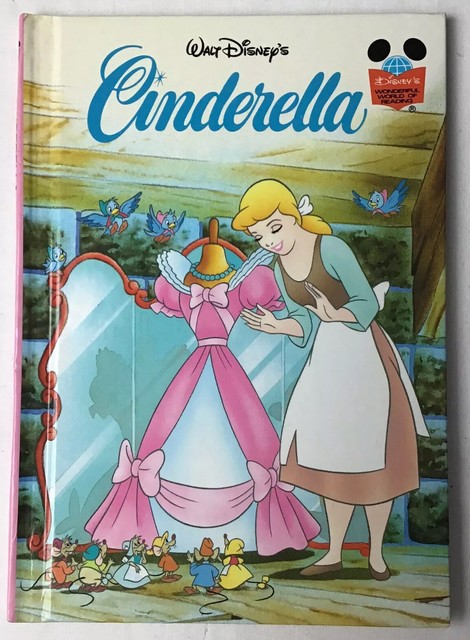 Walt Disney Cinderella Book Childrens Story Hardback Princess Classic ...
