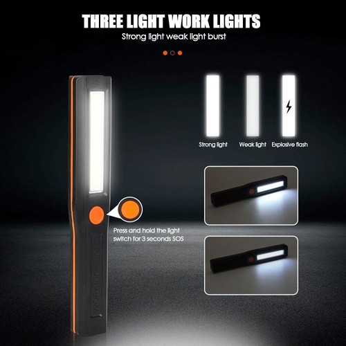 Multifunctional Lighting Flashlight Maintenance Flashlight Hand Torch ...