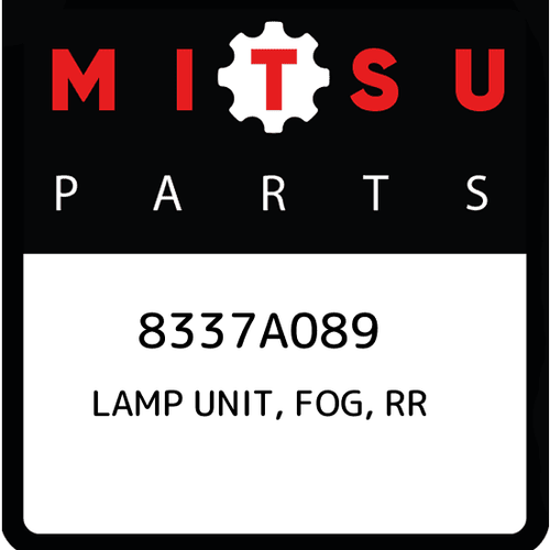 8337A089 Mitsubishi Lamp unit, fog, rr 8337A089, New Genuine OEM Part ...
