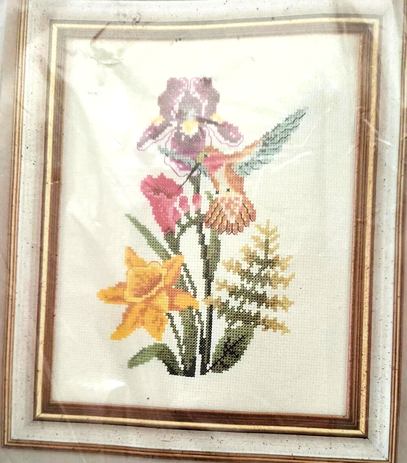 Janlynn Floral HUMMINGBIRD Counted Cross Stitch Kit #16-3 Susan Berman ...