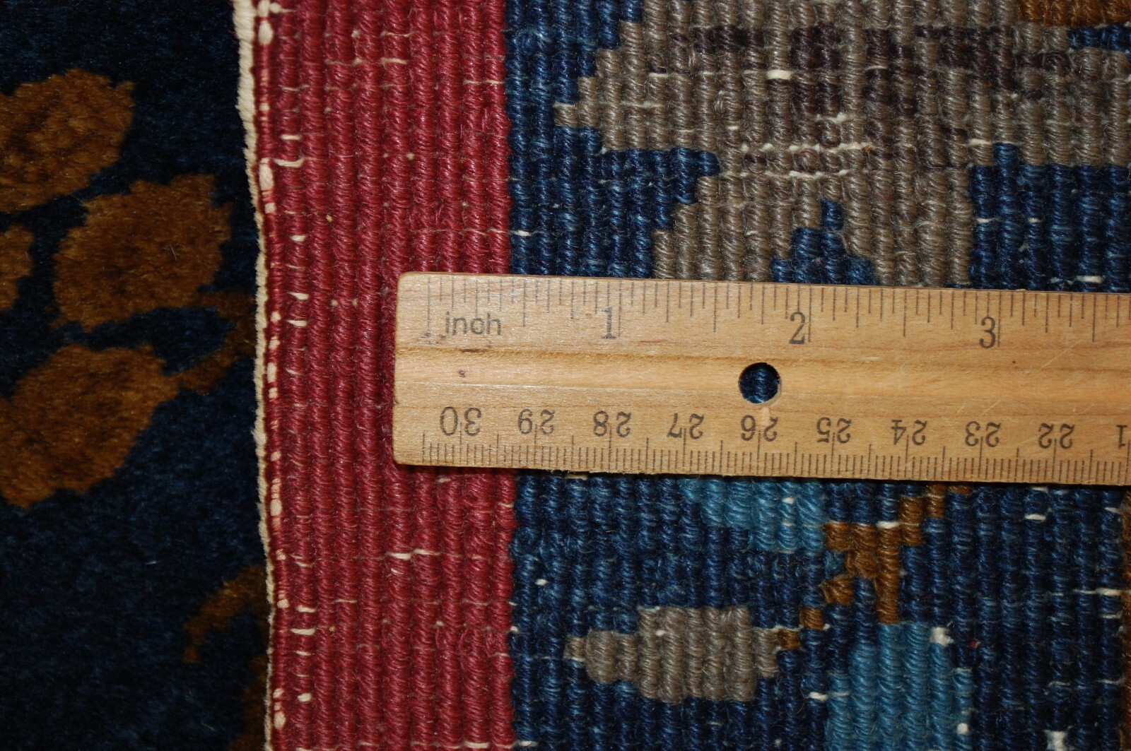 c1920s ANTIQUE MINT ART DECO CHINESE WALTER NICHOLS RUG 2' x 2'11" RARE ...