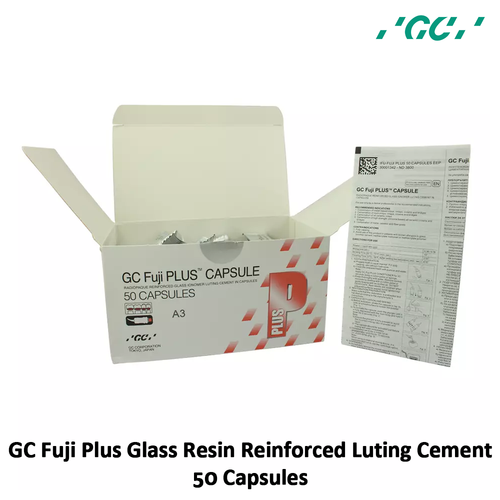 Dental GC Fuji Plus Glass Resin Reinforced Luting Cement 50 Capsules | eBay