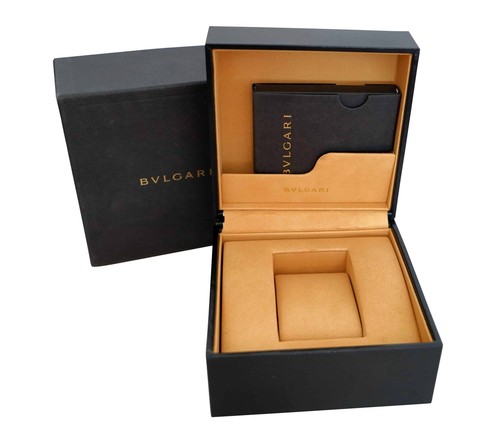 OEM Bvlgari Scuba Presentation Watch Box Bulgari Booklets Display ...