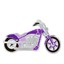 Purple Ribbon Pin Motorcycle Awareness Epilepsy Cystic Fibrosis Cancer ...