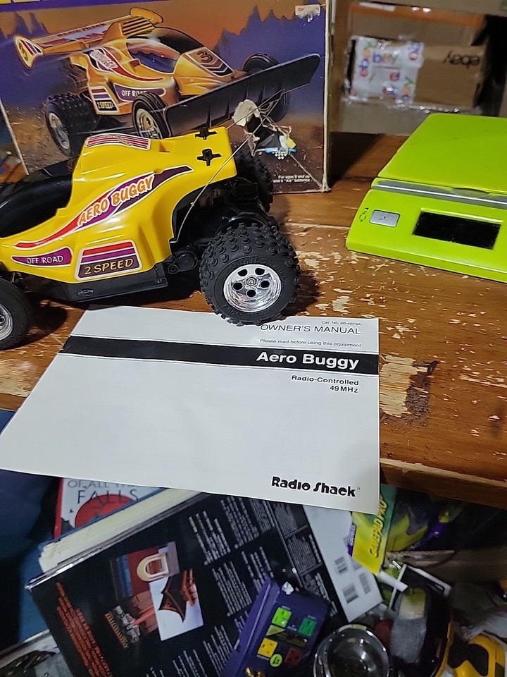 Vintage Radio Shack Rc Aero Buggy #60-4073A Boxed Untested | eBay
