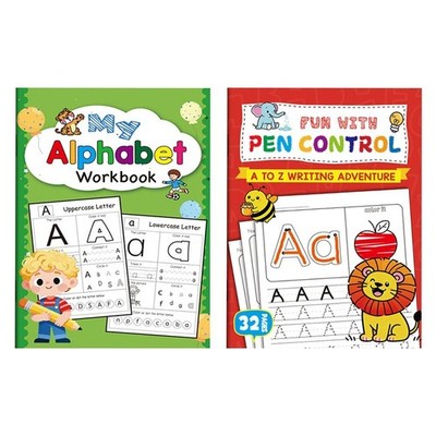 32/48 Pages ABC Letter Tracing Book Colored Alphabet Workbook Children ...