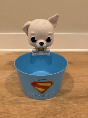IN HAND Brand New Superman Movie Krypto Dog Popcorn Bucket Regal ...