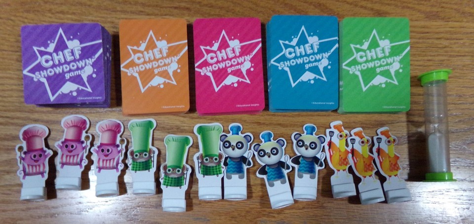 CHEF SHOWDOWN GAME FLIPPING SCRAMBLING FOOD MATCHING FRENZY EDUCATIONAL ...