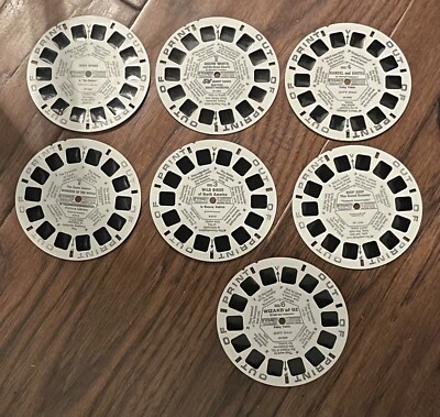 Vintage Out Of Print View-Master Reels (Total Of 7) | eBay