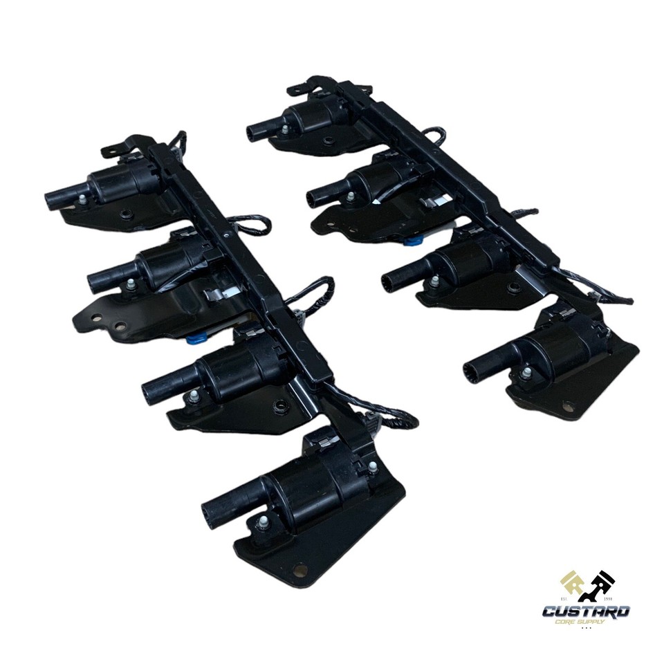 Genuine GM LS1 LS2 LS3 LS4 LS6 LS7 Ignition Coils w/ Bracket + Harness ...