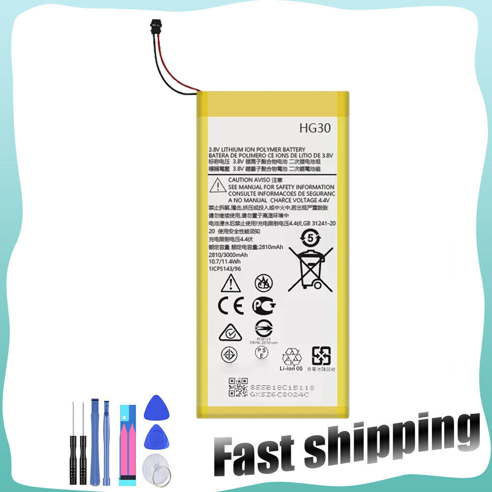 For Motorola Moto G6 XT1925 Replacement Battery HG30 Tools | eBay