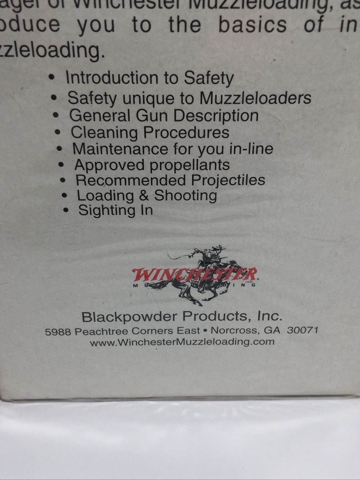 NOS Unopened WINCHESTER Muzzleloading Instructional Video VHS Tape | eBay