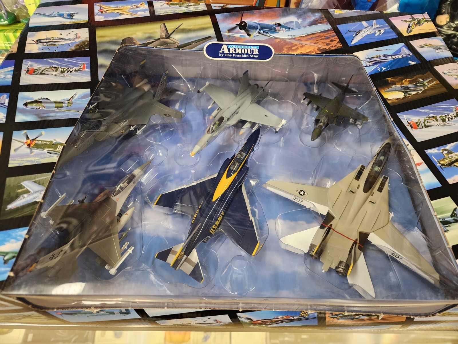 Franklin Mint Precision Models Modern Fighter Planes Collection Armour ...