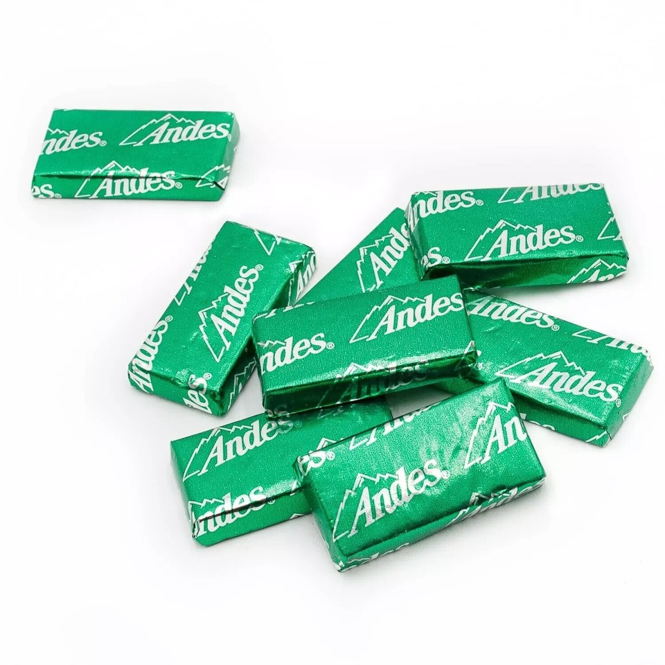 Andes Crème De Menthe Thins, Bulk & Delicious Creamy Chocolate Candy (2 ...