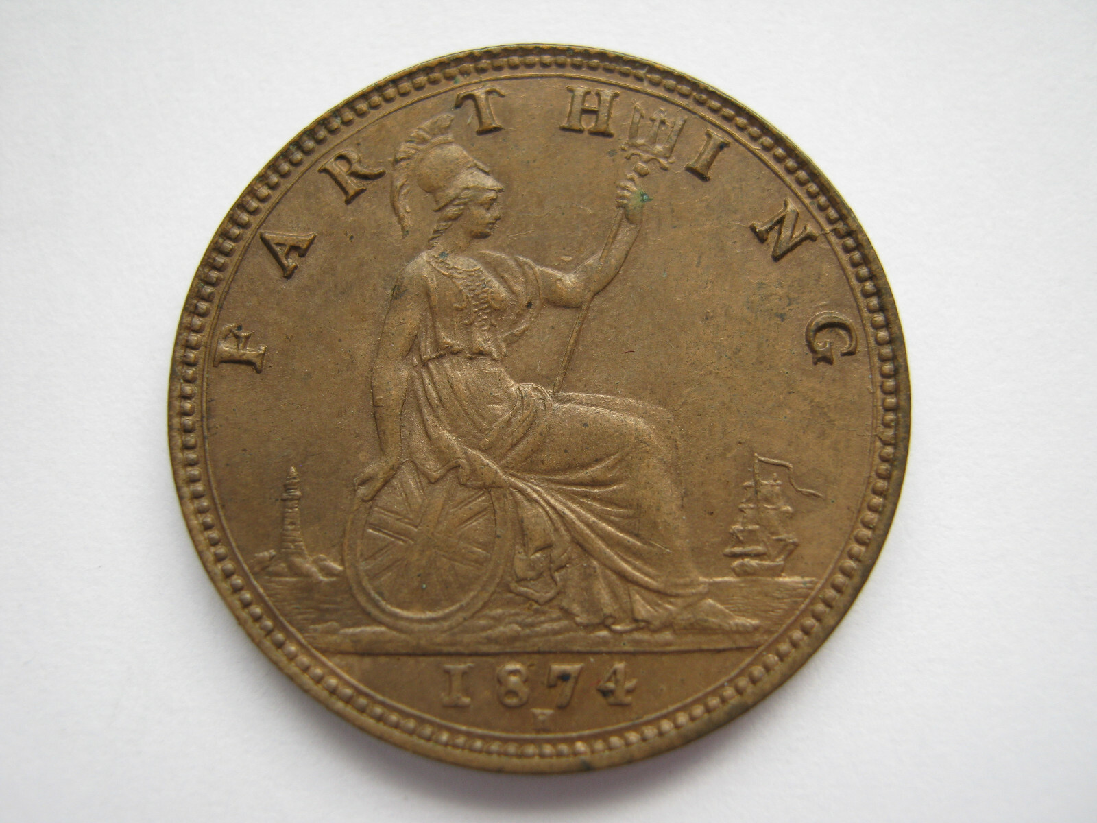 1874-H Farthing A UNC | eBay UK