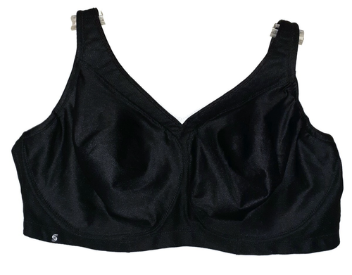 GLAMORISE Size 48DD Sports Bra Black 1006 No Bounce Camisole | eBay