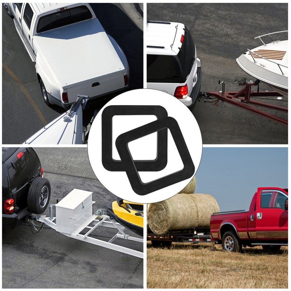 2 Pcs Trailer Pads Truck Tow Cushions Towing Hook Cover Receiver | eBay ...