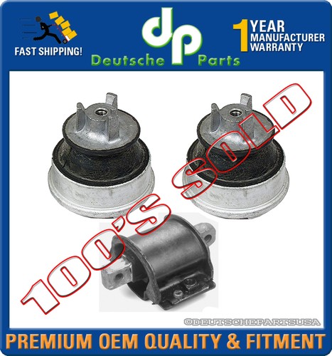 MERCEDES W210 W202 HYDRO ENGINE MOTOR TRANSMISSION MOUNT MOUNTS ...