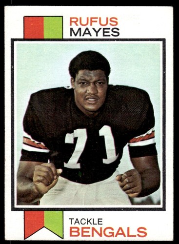 1973 TOPPS RUFUS MAYES 2 RC CINCINNATI BENGALS #268 | eBay