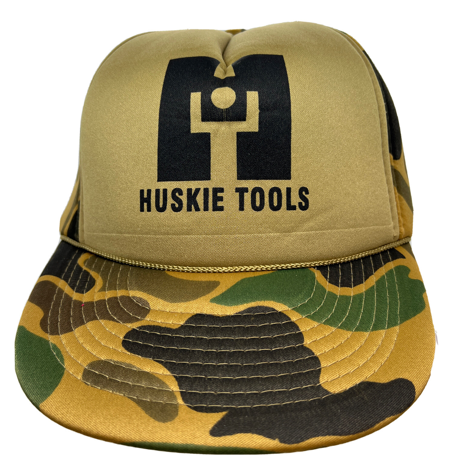 Vintage Huskie Tools Hat Cap Snap Back Camo All Foam … - Gem