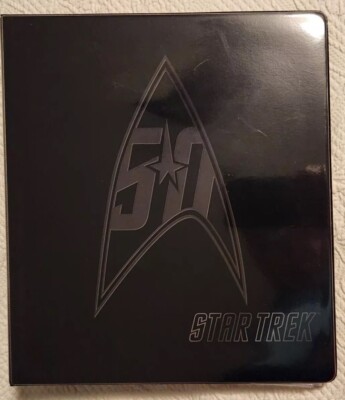 Rare Star Trek 50th Anniversary Base Set Promo Case Topper Wrappers ...